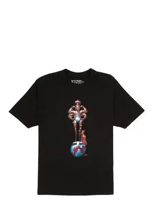 TRAVIS SCOTT Utopia Is In Detroit Tee Shirt - Black