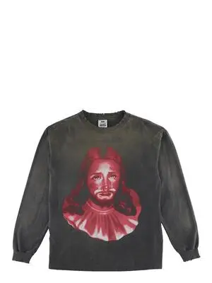 SAINT MXXXXXX X Born X Raised Clown Long Sleeve T-shirt - Vintage Black