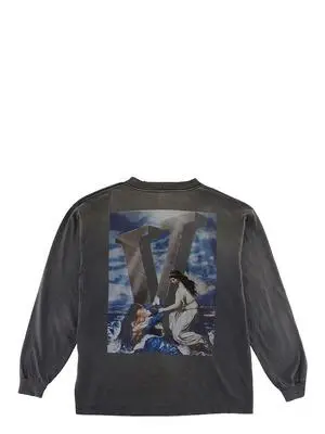 SAINT MXXXXXX X Vlone Maria Long Sleeve T-shirt - Vintage Black