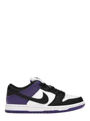 Nike Dunk Low Sneakers - Court Purple/black/white