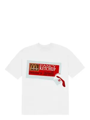 TRAVIS SCOTT X Cpfm 4 Cj Ketchup T-shirt - White