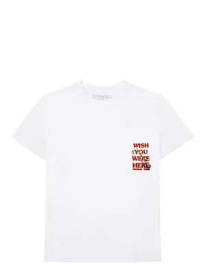 TRAVIS SCOTT Wish You Were Here Festival Tee Shirt - White