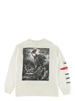 SAINT MXXXXXX X Vlone No Cap Long Sleeve Tee Shirt - White