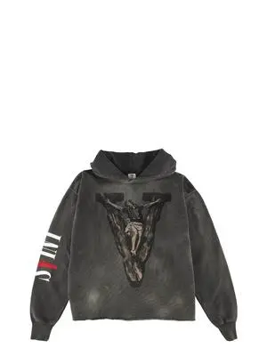 SAINT MXXXXXX X Vlone Hoodie - Black