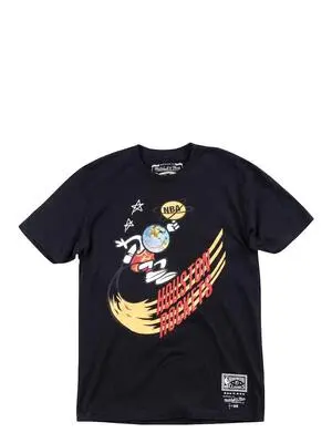 TRAVIS SCOTT X Br X Mitchell & Ness Rockets Tee Shirt - Black