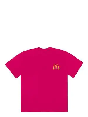 TRAVIS SCOTT X Mcdonald's Vintage Action Figure Ii T-shirt - Pink