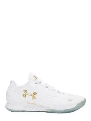 Under Armour Ua Curry 1 Low Championship Sneakers - White/gold