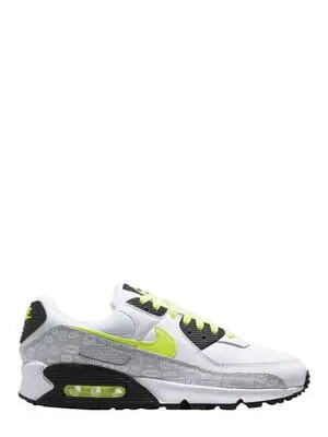 Nike Air Max 90 Reflective Sneakers - White/volt/black