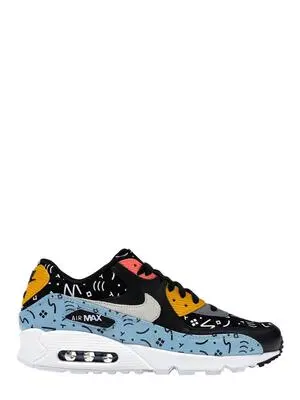 Nike Air Max 90 Sneakers Ocean Bliss/black/crimson Bliss