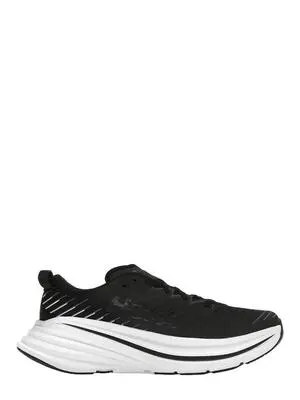 Hoka One One Bondi X Athletic Sneakers - Black/white