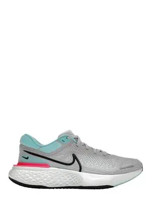 Nike Zoomx Invincible Run Flyknit - Grey Fog/dynamic Turquoise/hyper Pink
