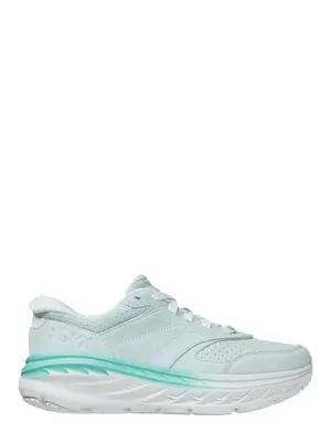 Hoka One One Bondi L Suede Sneakers - Blue Glass/atlantis