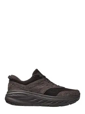Hoka One One Bondi L Engineered Garments Sneakers - Brown Croc Print