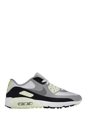 Nike Air Max 90 Golf Sneakers White/black/light Smoke Grey
