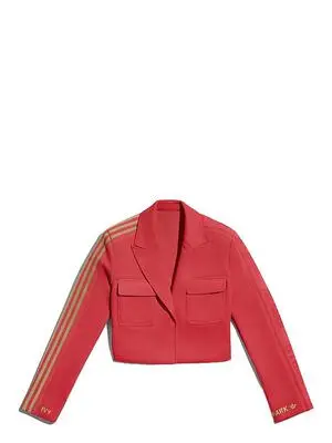 Adidas Ivy Park Crop Suit Jacket - Real Coral/mesa