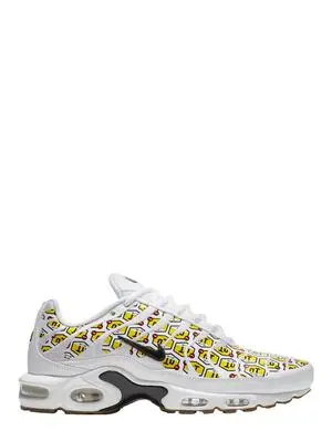 Nike Air Max Plus Qs Allover Print Sneakers - White/black/yellow
