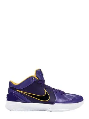 Nike Kobe Protro Undefeated Los Angeles Lakers Sneakers - Purple/university Gold/white