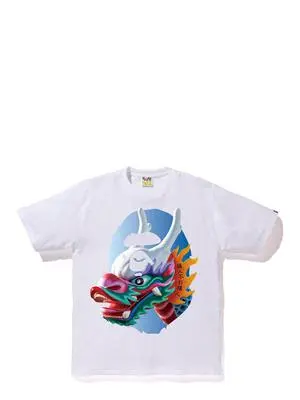 A BATHING APE Dragon Boat Tee Shirt - White