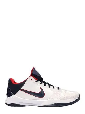 Nike Kobe 5 United We Rise Sneakers - White/obsidian/sport Red