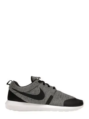 Nike Roshe Run Tech Fleece Sneakers - Cool Grey/ Black/white