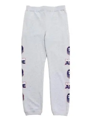 A BATHING APE Graphic #1 Sweatpants - Gray