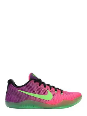 Nike Kobe Em Low Mambacurial Sneakers - Pink Flash/action Green/red Plum