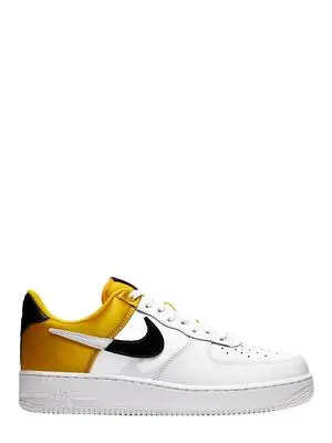 Nike Air Force 1 Low Satin Sneakers Amarillo/black/white