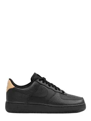 Nike Force 1 Low Vachetta Tan Sneakers - Black