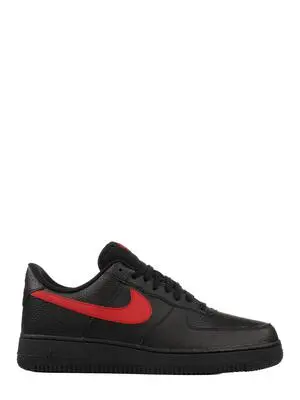 Nike Air Force 1 Low-top Sneakers - Black/university Red