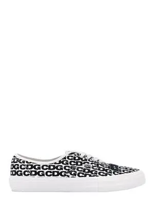 VANS Authentic Comme Des Garcons Heel Tabin Sneakers - White/black