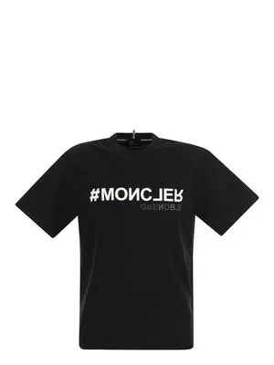 Moncler Grenoble Logo T-shirt - Black