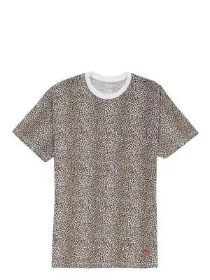Supreme Hanes Tagless Tee Shirts - Leopard