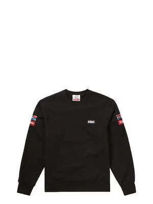 Supreme Honda Fox Racing Crewneck Sweatshirt - Black
