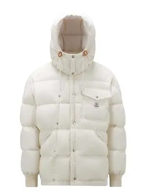 Moncler Karakorum Cotton Short Down Jacket - White (i20911a00148597ao041)