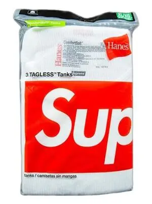 Supreme Hanes Tank Top - White
