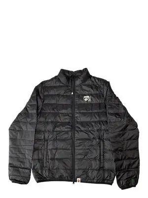 A BATHING APE Light Down Jacket - Black