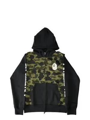 A BATHING APE Happy New Year 1st Camo Hoodie Black/green