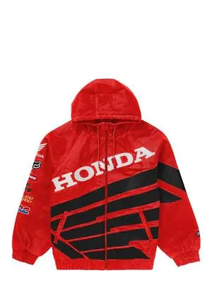 Supreme Honda Fox Racing Puffy Zip Up Jacket - Red