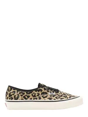 VANS Authentic 44 DX Anaheim Factory Leopard Sneakers Black/tan Leopard