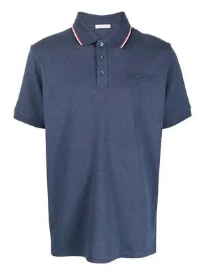 Moncler Logo Poloshirt - Navy Blue