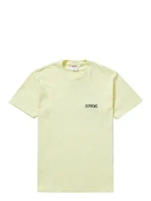 Supreme Heroines Tee Shirt - Pale Yellow