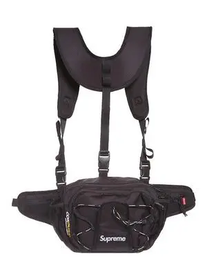 Supreme Harness Waist Bag - Black