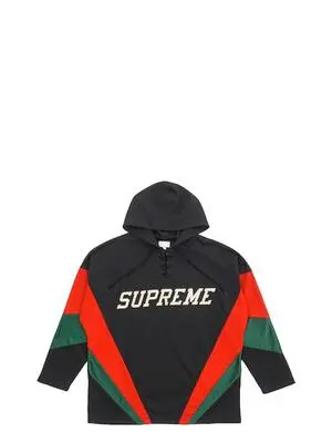 Supreme Hooded Hockey Jersey - Black