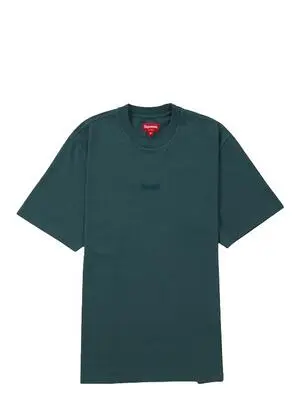 Supreme High Density Small Box Short Sleeve Tee Shirt Dark Teal