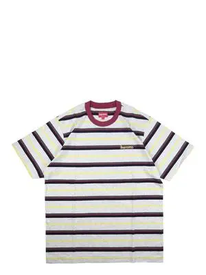 Supreme Heather Stripe Top Burgundy