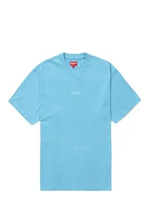 Supreme High Density Small Box Short Sleeve Tee Shirt - Light Slate