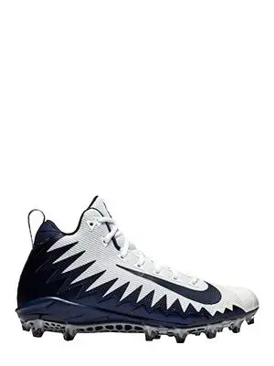 Nike Alpha Menace Pro Midin Athletic Shoes - White/navy Blue