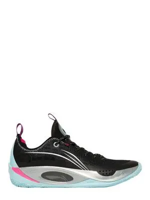 LI-NING Wade 808 2 Team No Sleep Sneakers - Black/light Blue/pink