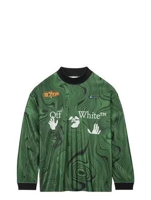 Nike X Offwhite Allover Print Jersey - Kelly Green