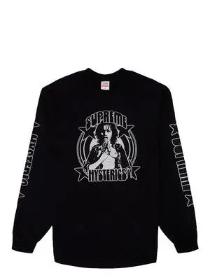 Supreme Hysteric Glamour Long Sleeve Tee Shirt - Black